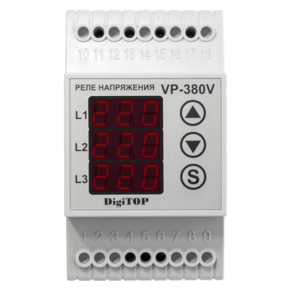 Реле напруги Vp-380V – DigiTOP